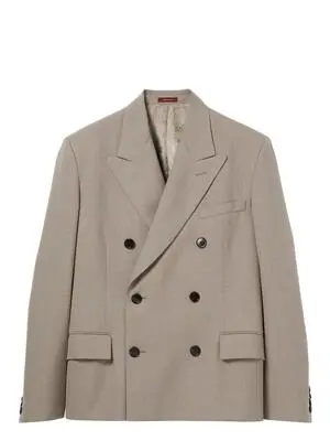 Gucci Double Breasted Jacket - Grey