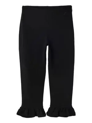 Jacquemus Playa Ruffled Shorts - Black