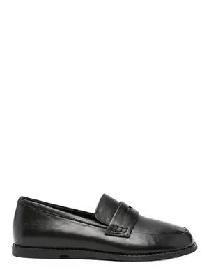 SERGIO MORETTI FIRENZE Penny Loafers - Black