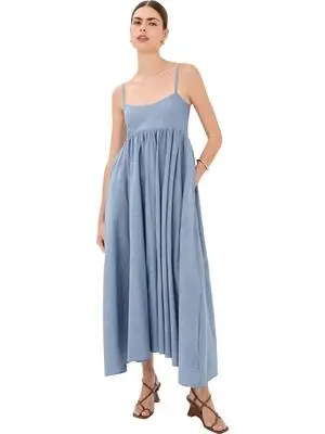 Azeeza Rachel Midi Dress - Medium Denim