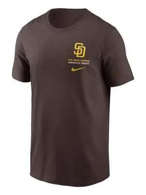Nike San Diego Padres 2-hit Mlb T-shirt - Brown