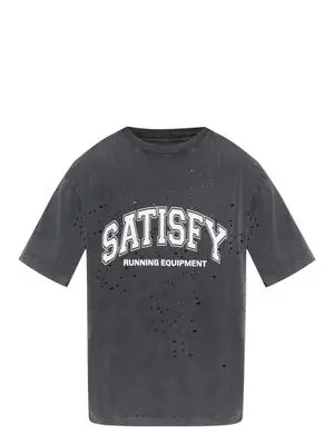 Satisfy T-shirt ‘mothtech - Grey
