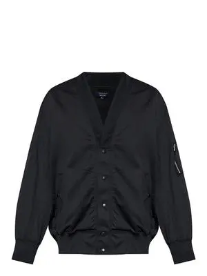 Comme Des Garçons Snap-button Jacket - Black