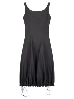 Coperni Tailored Balloon Dress - Grey
