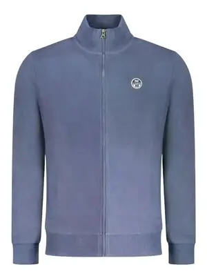 NORTH SAILS Logo-patch Zip-up Jacket - Blue
