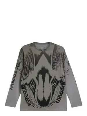 Adidas X Y3 Mercedes Wolf Graphic Longsleeve - Black