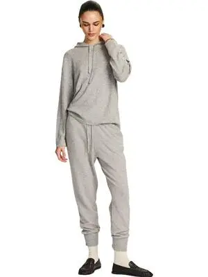 Naadam Signature Cashmere Hoodie - Cement