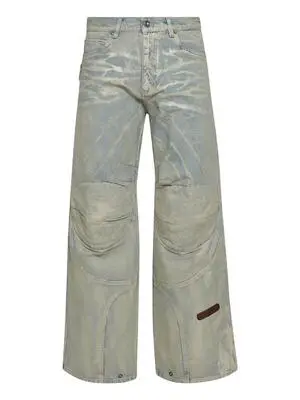 PDF CHANNEL Biker Mice Cotton Pants - Light  Blue