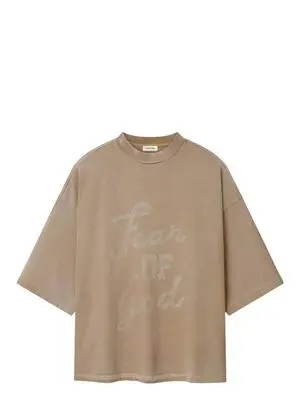 Fear Of God 9 Short Sleeve Tee Dune Pearl - Tan