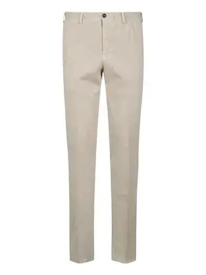 PT TORINO Pressed-crease Trousers - Neutrals