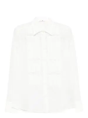 Ermanno Scervino Cotton Shirt - White