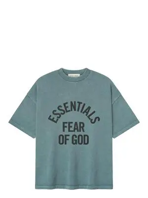 ESSENTIALS ESSENTIALS Cotton T-Shirt Sky Blue
