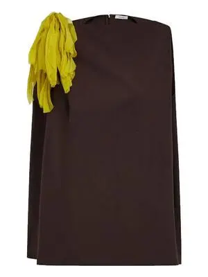 FERRAGAMO Sleeveless Top - Brown
