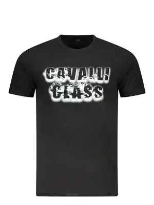 Roberto Cavalli Graphic-print T-shirt - Black