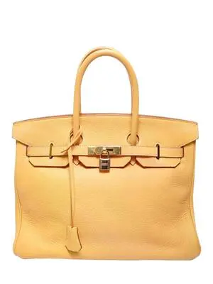 Hermès 1997 35 Birkin Handbag - Neutrals