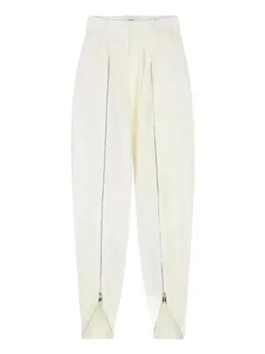 Coperni Sarouel-inspired Zipped Trousers - Neutrals