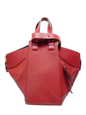 Loewe 2016-2018 Hammock Tote - Red