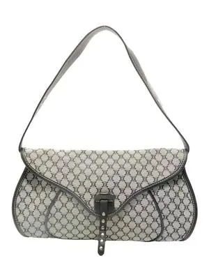 Celine Macadam Canvas Shoulder Bag - Neutrals