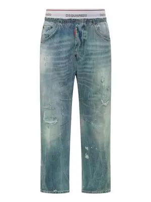 Dsquared2 Distressed Jeans - Blue