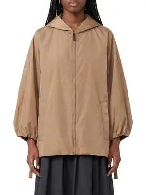 Max Mara Hooded Oversized Windbreaker - Camel
