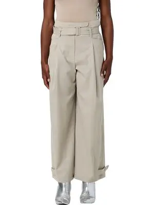 LOW CLASSIC Wool Blend Trousers - Beige