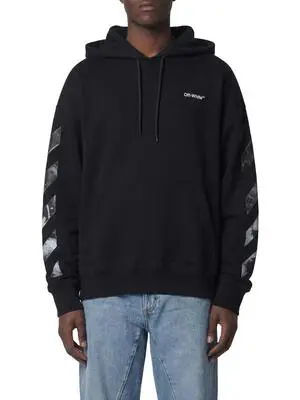 Off-White Hooded Sweatshirt - Black