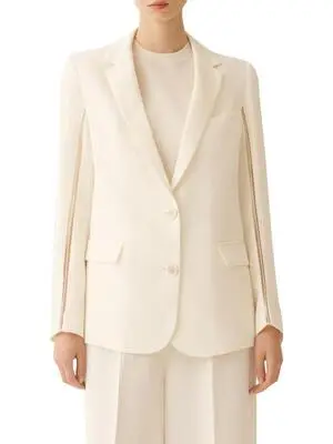 Fabiana Filippi Single Breasted Jacket - Butter