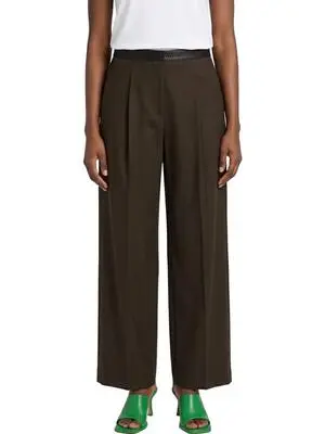 Loewe Wide Leg Trousers - Green