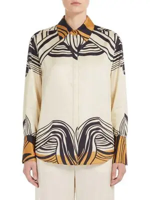 Raquel Diniz Shirt Ivory