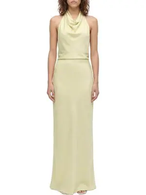 Simkhai Claudia Embellished Crepe Maxi Dress In Yellow - 40% Off |  Editorialist
