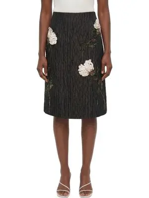 SIMKHAI Simkhai Arla Jacquard Mini Skirt