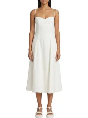 Simkhai Linen Dress - White