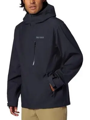 MARMOT Precip® Eco Pro Waterproof Hooded Jacket Black