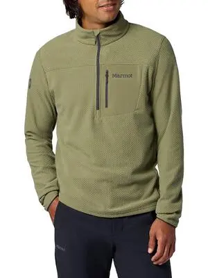 MARMOT Airfleece Half-zip Pullover - Olive Grove