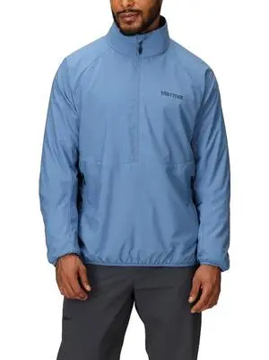 MARMOT Aerothermal Half Zip Pullover Rain Cloud