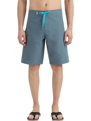 SALT LIFE Salt Life Stealth Bomberz Microfiber Boardshorts Storm
