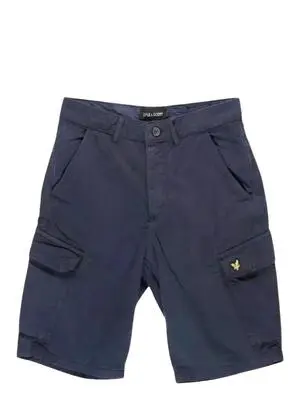 LYLE & SCOTT Button-fastening Cargo Shorts - Blue