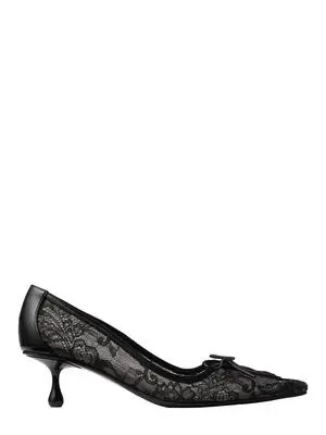 JIMMY CHOO Scarlett 50 Lace Pumps - Black