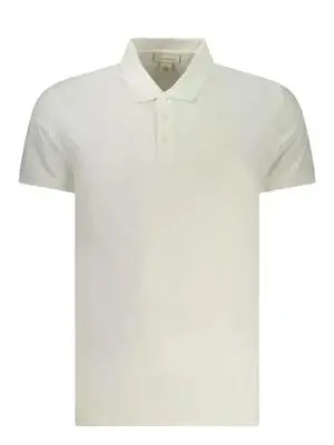 Calvin Klein Short-sleeve Cotton Polo Shirt - White