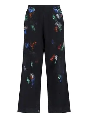 Balenciaga Sweatpants "painter's Shirt - Black