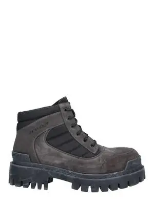 Balenciaga Combat Strike Boots Brown