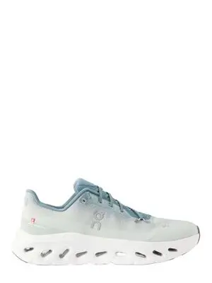 On Cloudtilt Stretch-Knit Sneakers Teal