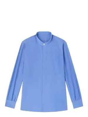 ANDERSON & SHEPPARD Anderson & Sheppard - Silk Shirt - Men - Blue - S
