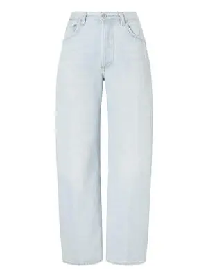 Citizens Of Humanity Ayla Baggy Mid-Rise Wide-Leg Jeans Blue