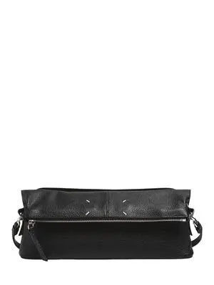 MAISON MARGIELA 5ac Leather Crossbody Bag - Black