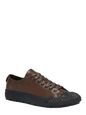 P.F. FLYERS P.F. Flyers Grounder Leather Low-Top Sneakers Brown