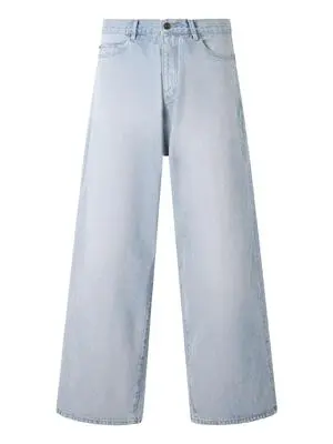 Balenciaga Wide-leg Jeans - Blue