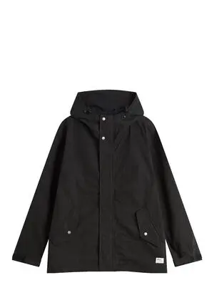 NANGA Dry Cotton Field Short Parka Jacket - Black