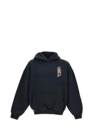 Rhude Cotton Hoodie Nero
