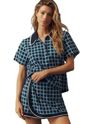 The Upside Clubhouse Mini Skirt - Check